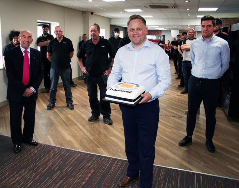 Jamie Joyce, Chief Executive of Flexeserve®, celebrates 25 years' service